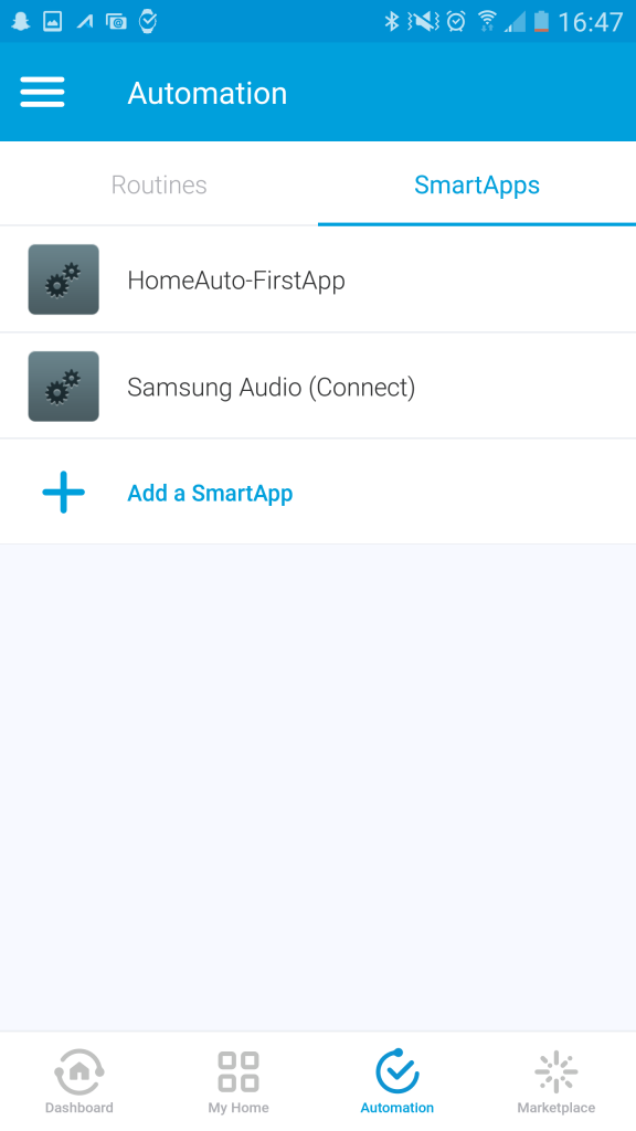 SmartThings API Creating a Custom App: Creating your first custom app (Part 2) – Mr. Brooks' Blog
