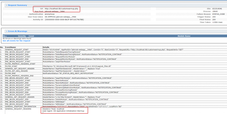 Troubleshooting App Initialization Iis Warmup On Azure Web Apps Mr